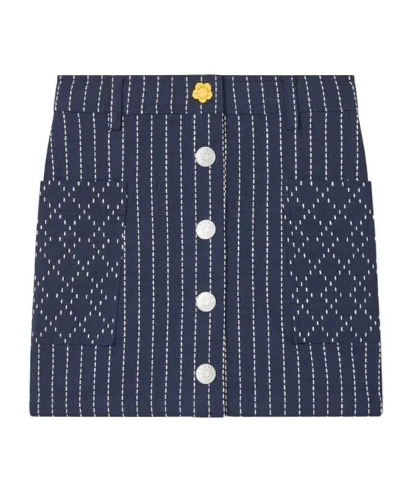 Kenzo Striped High-waist Skirt
