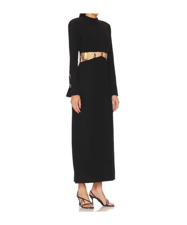 Simkhai Cut-out Detailing Round-neck Dress