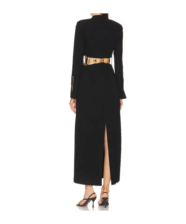 Simkhai Cut-out Detailing Round-neck Dress
