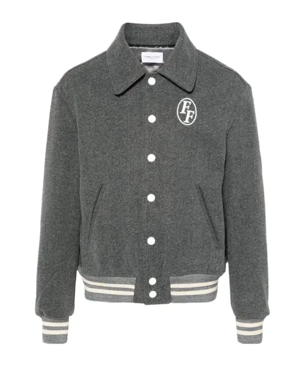 FAMILY FIRST Casual Jacket With Logo Embroidery