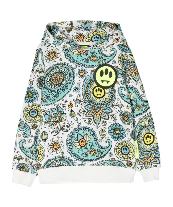 BARROW All-over Graphic Print Hoodie