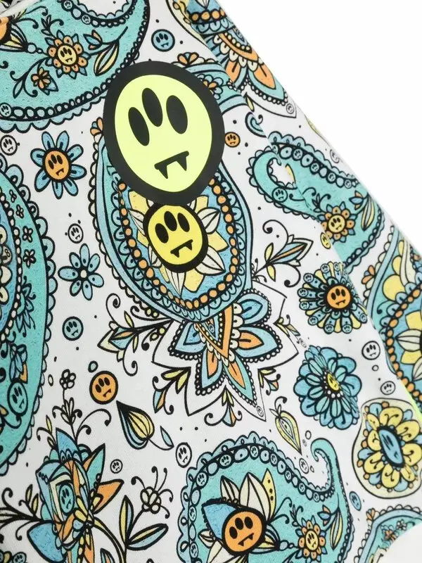 BARROW All-over Graphic Print Hoodie