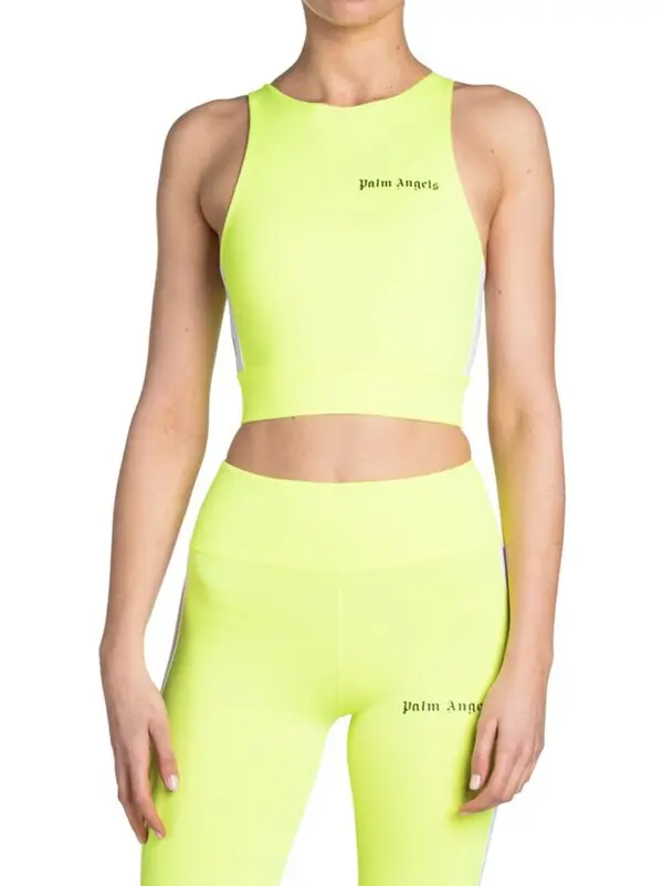 Palm Angels Side-stripe Logo Tank Top