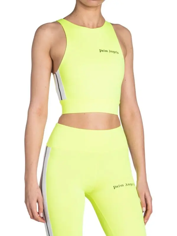 Palm Angels Side-stripe Logo Tank Top