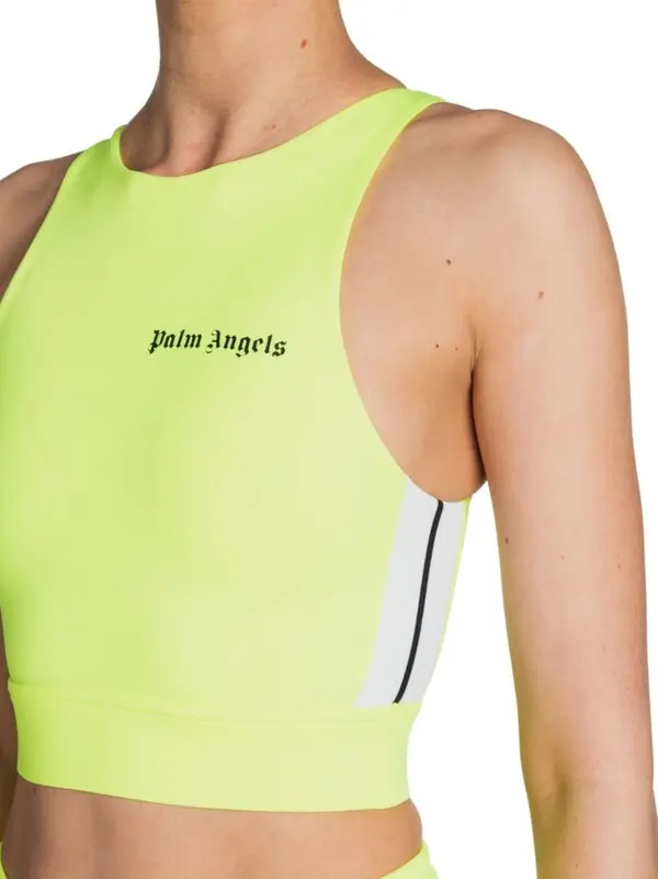 Palm Angels Side-stripe Logo Tank Top