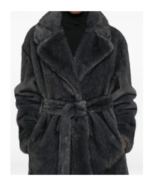 Herno Belted Lapel Collar Coat