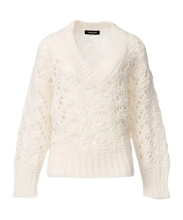 Fabiana Filippi Long-sleeve V-neck Jumper