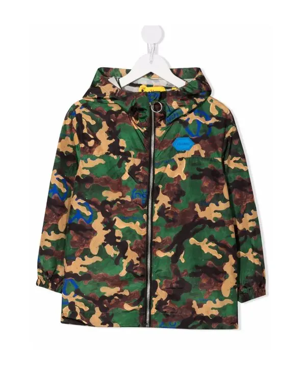 Off-White Camouflage-print Arrows Windbreaker