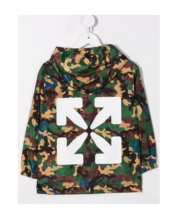 Off-White Camouflage-print Arrows Windbreaker