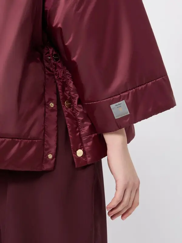 Max Mara Padded, Hooded Jacket In Water-repellent Canvas
