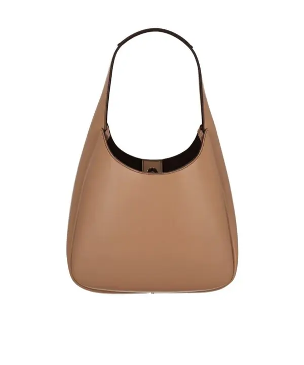 Stella McCartney Logo Perforated Small Hobo Bag