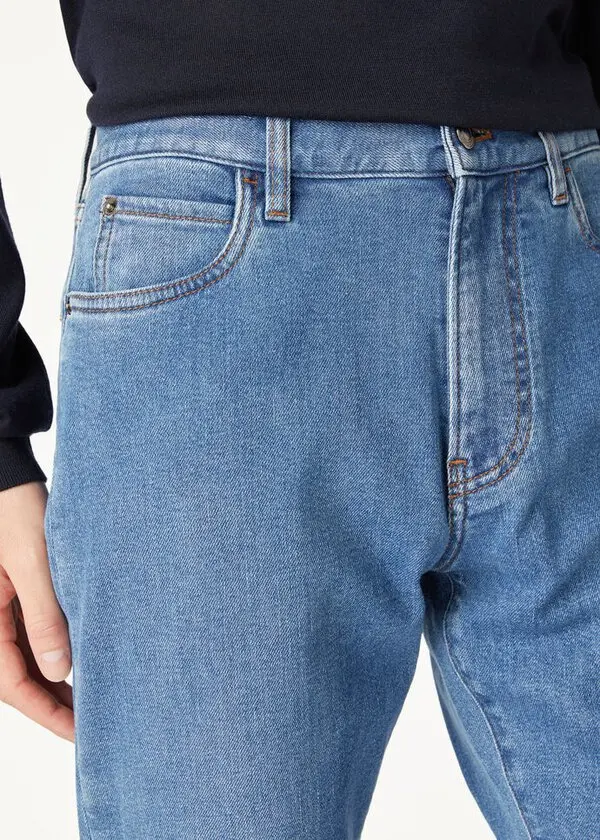 Loro Piana Belt-strap Jeans