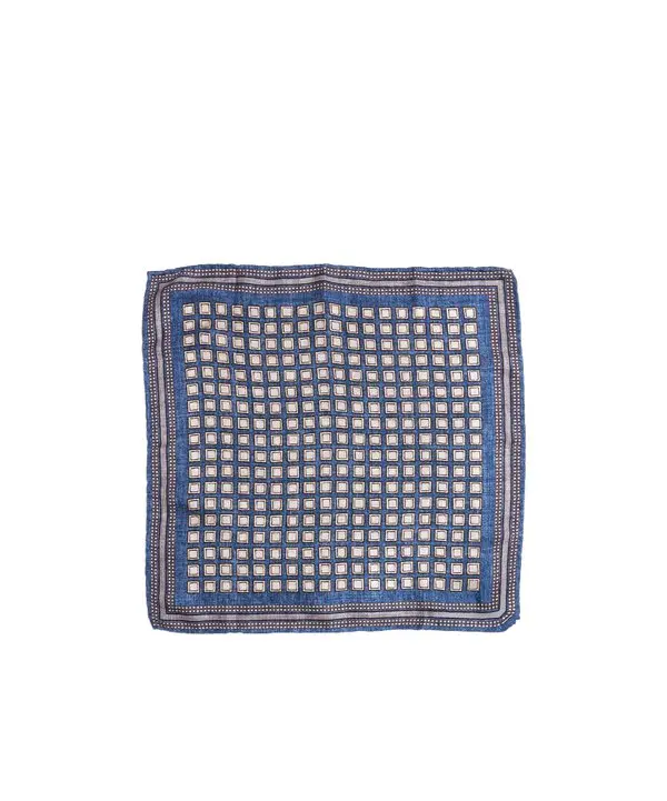 Brunello Cucinelli Geometric-pattern Printed Scarf