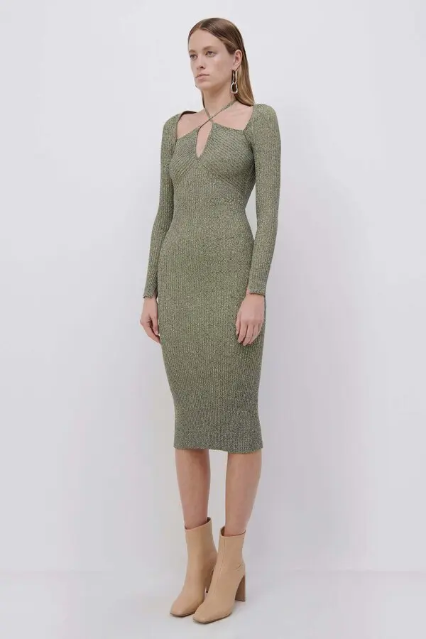Simkhai A Neckline Dress