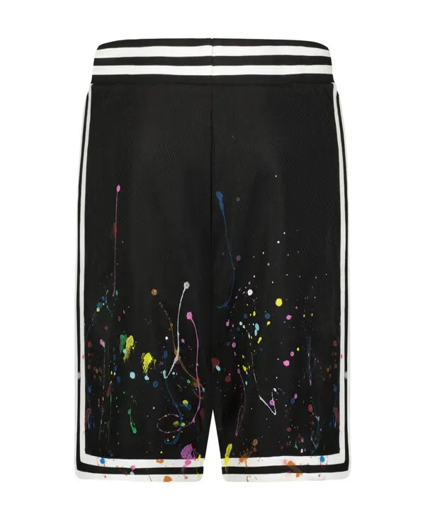 HACULLA. Hand-painted Graphic Basketball Shorts