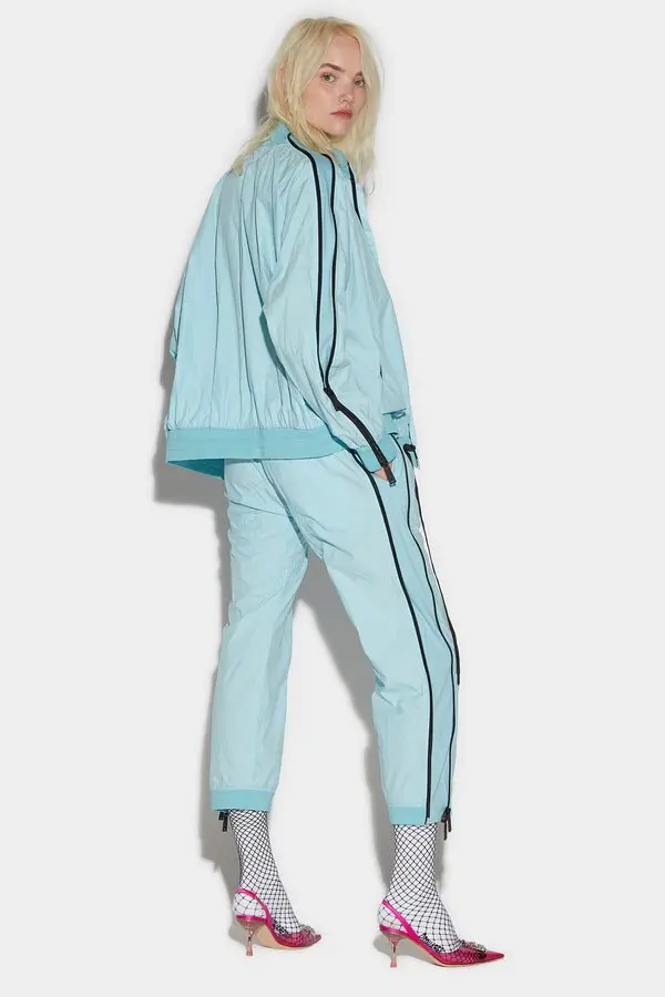 Dsquared2 Side-zip Logo-patch Trousers