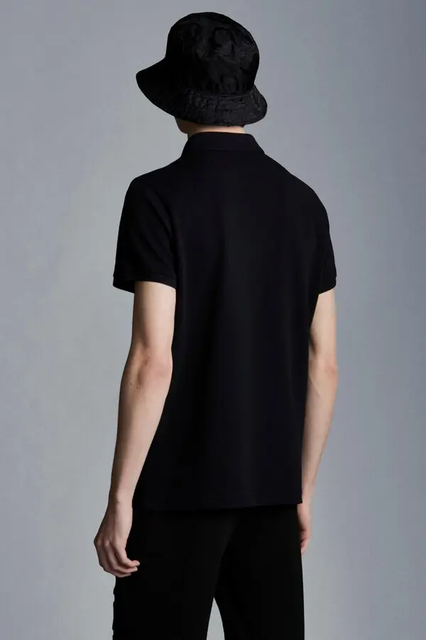 Moncler Logo Patch Short Sleeved Polo Shirt