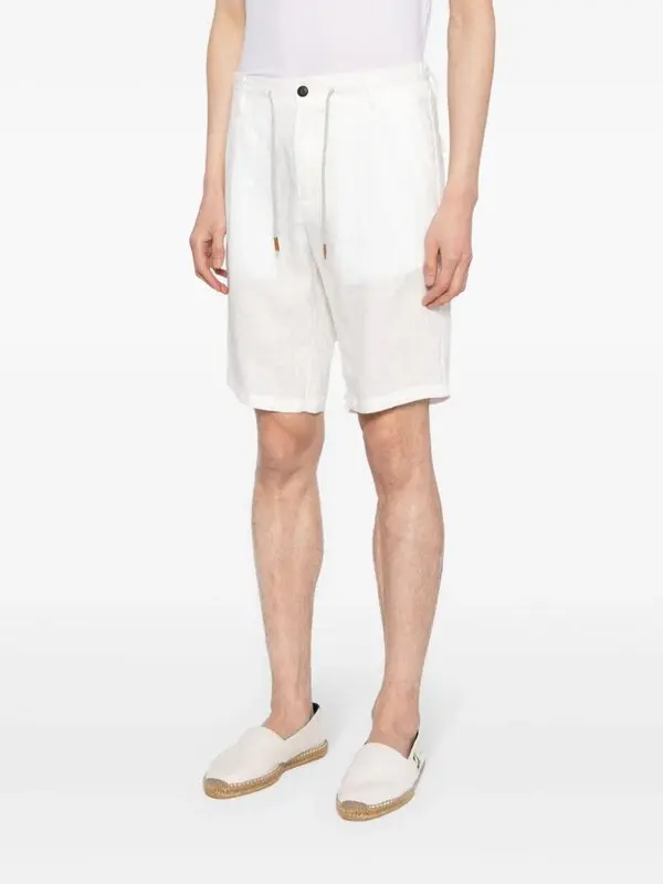 Eleventy Linen Bermuda Shorts