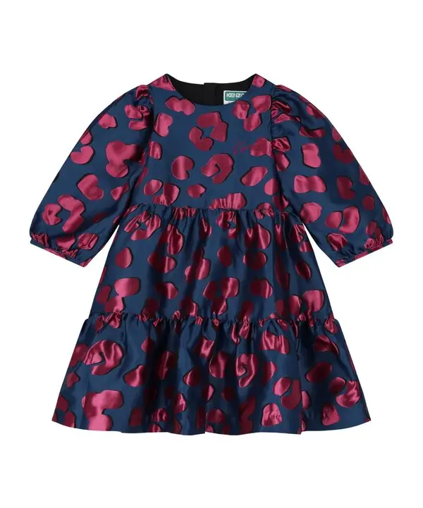 Kenzo Geometric Print Dress