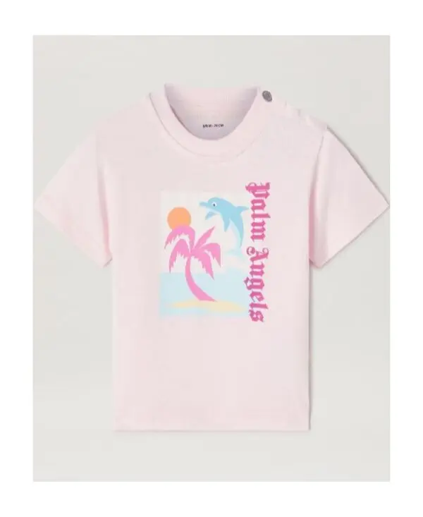 Palm Angels Logo-print Cotton T-shirt Set