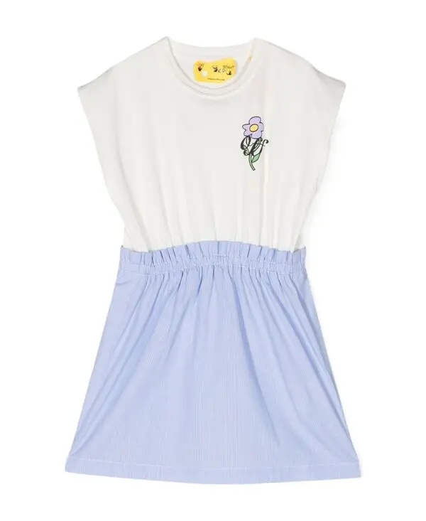Off-White Graphic-print Sleeveless Dress