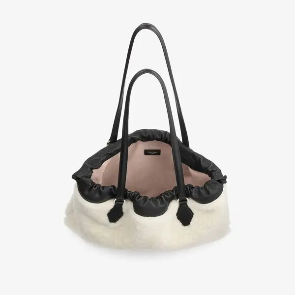 JIMMY CHOO Logo Embroidered Bag