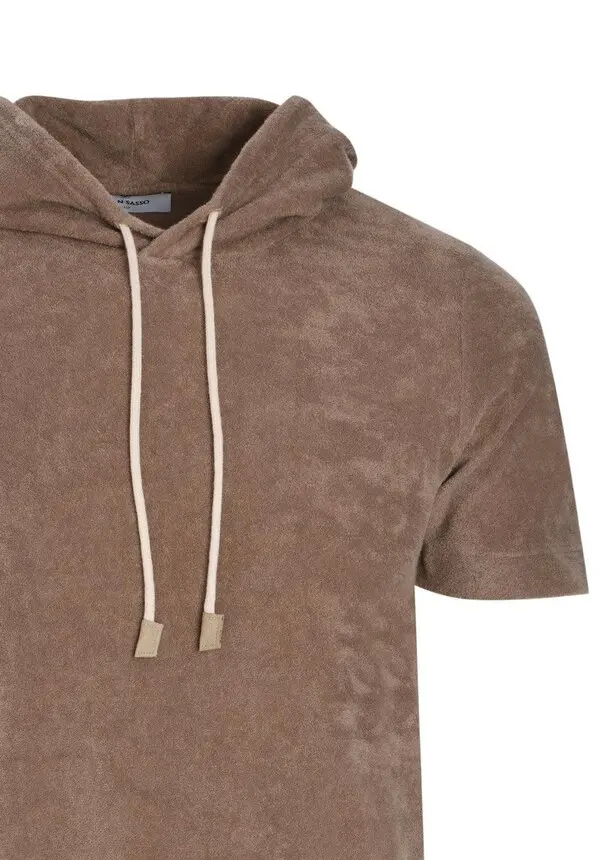 GRAN SASSO Short-sleeve Hoodie