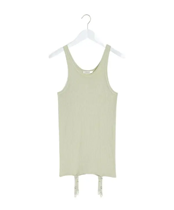 LEMAIRE Suspenders Tank Top - Light Jade