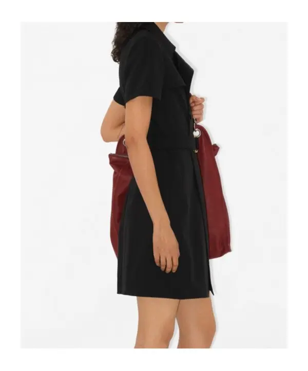Burberry Double-breasted Belted Mini Dress