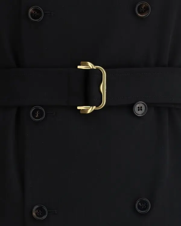 Burberry Double-breasted Belted Mini Dress