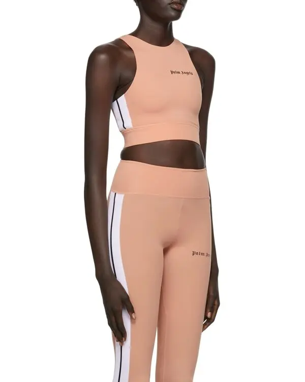 Palm Angels Side-stripe Sports Bra