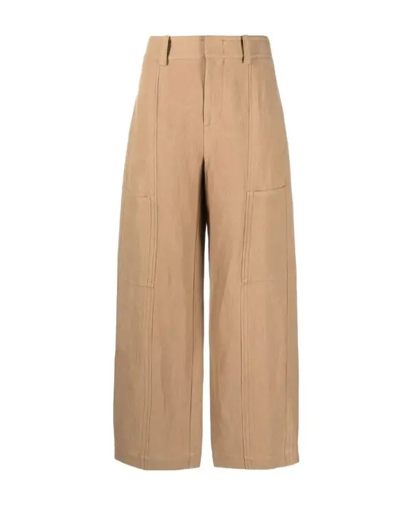 Vince Wide-leg Patch Trousers