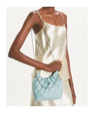 Tory Burch Mini Fleming Drawstring Hobo Bag