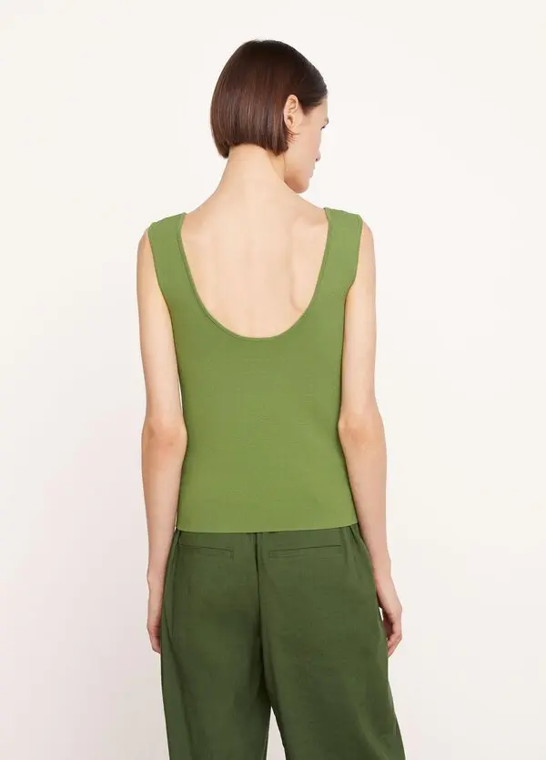 Vince Scoop-neck Tank Top