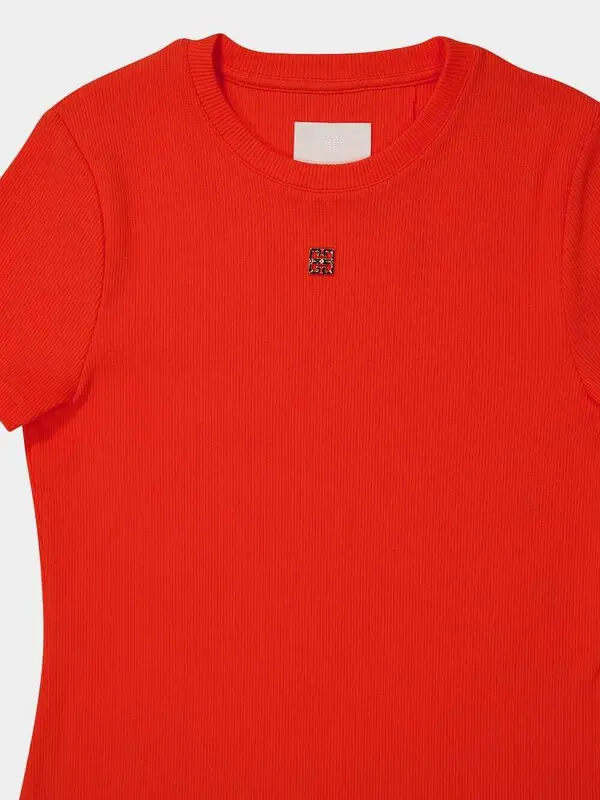 Givenchy 4g Plaque Short-sleeved Dress