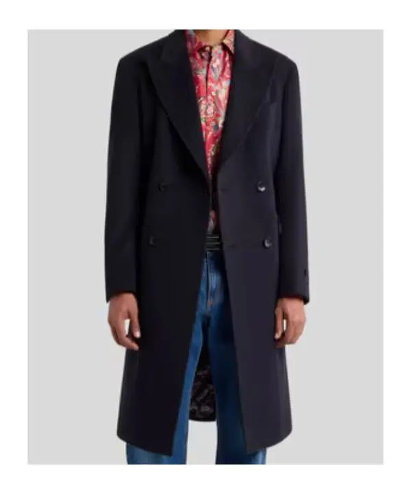 Etro Double-breasted Cashmere Coat