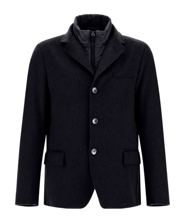 Herno Detachable-collar Jacket