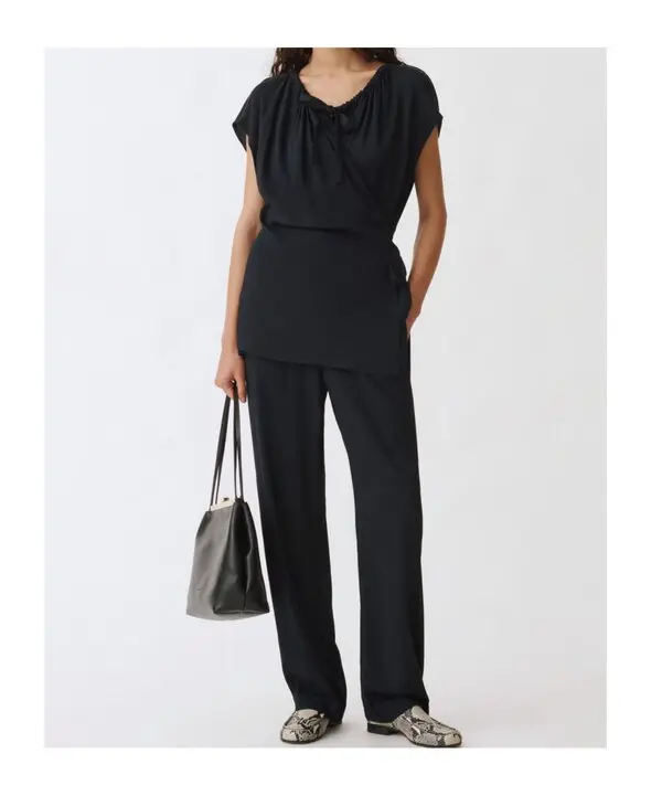 Fabiana Filippi Beaded-trim Trousers