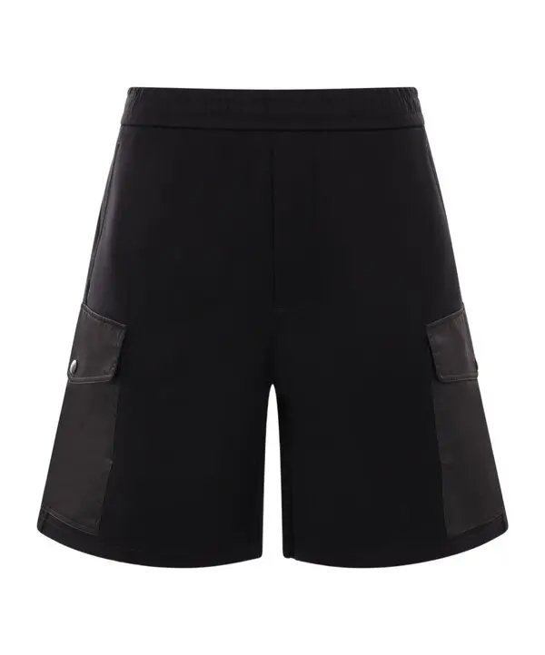 Prada Triangle-logo Elasticated Waistband Shorts