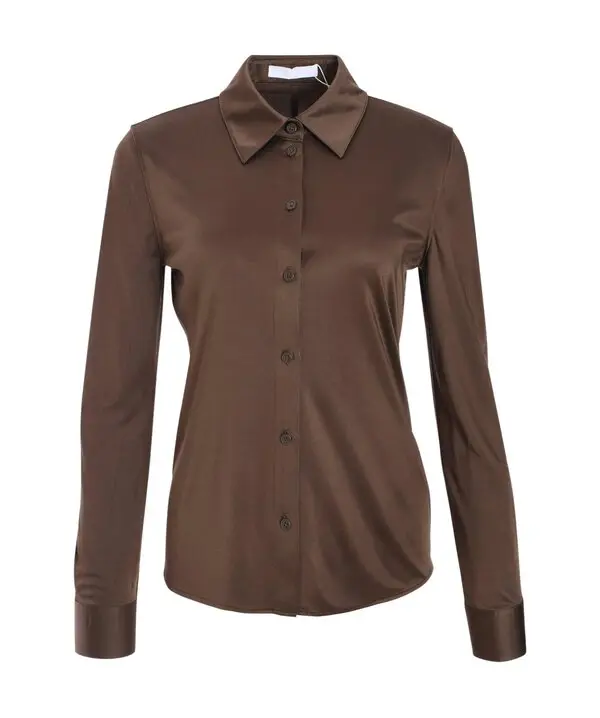 Helmut Lang Lapel Long-sleeved Shirt