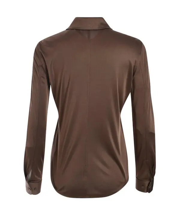 Helmut Lang Lapel Long-sleeved Shirt