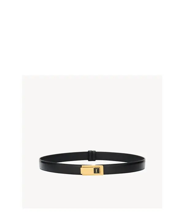 Saint Laurent Charnier Buckle Belt