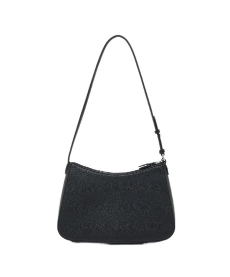 Armani Exchange Crossbody Bag With A Textured Grain And Chain