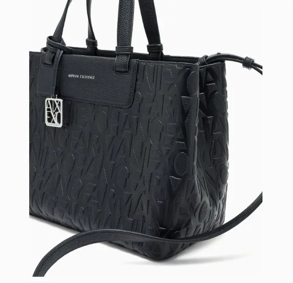 Armani Exchange Logo Allover Handbag