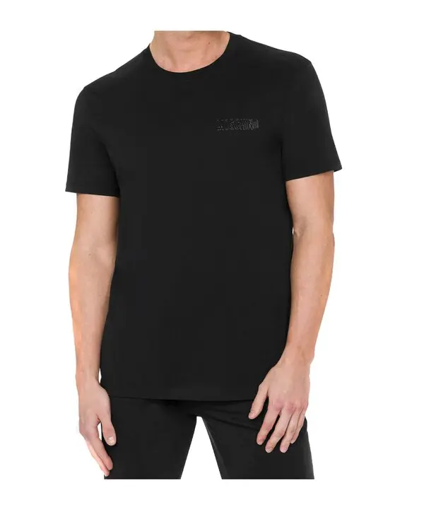 Moschino Logo-raised Cotton T-shirt
