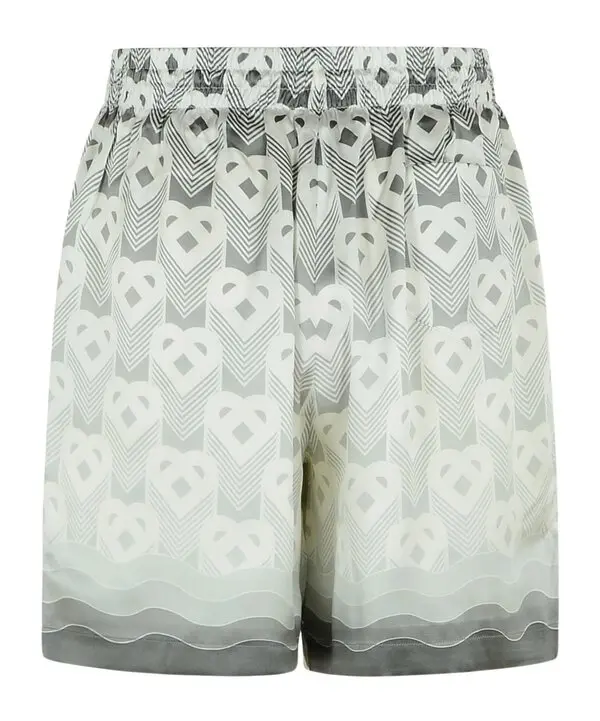 Casablanca Gradient Heart Monogram Shorts