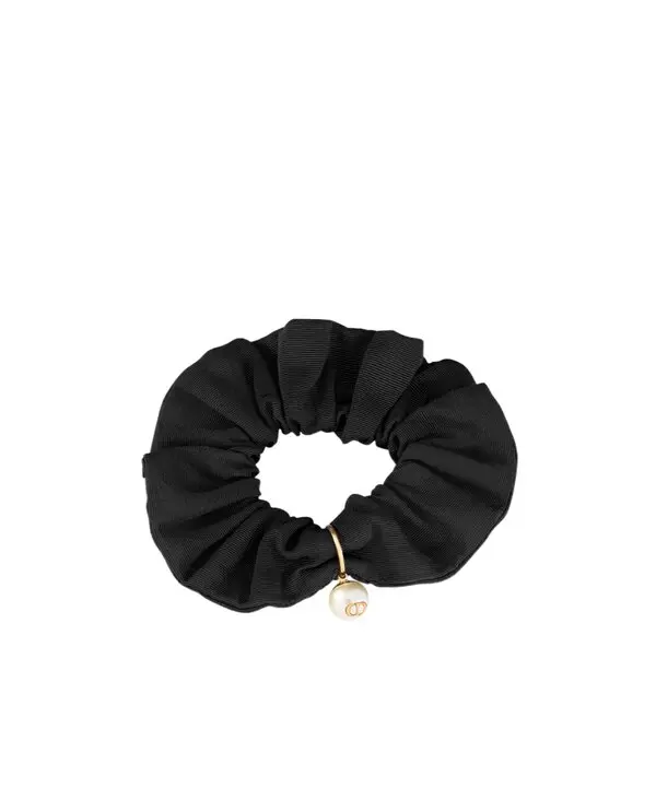 Dior Cd Logo Pearl Hair Tie