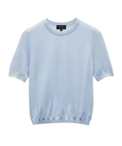 Rag & Bone Short Sleeve Knitted T-shirt