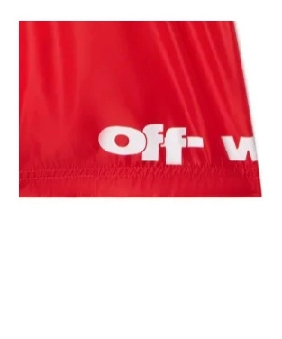 Off-White Graphic Swim Shorts