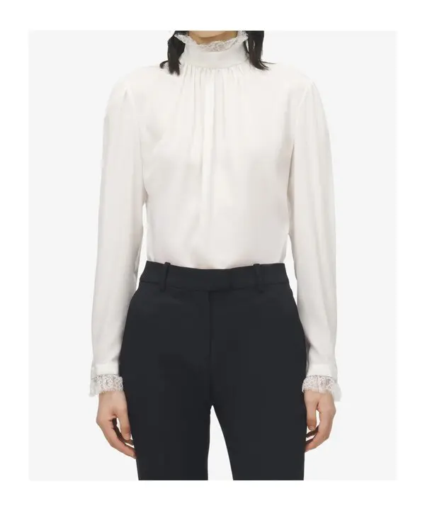 Alexander McQueen Lace Insert Top